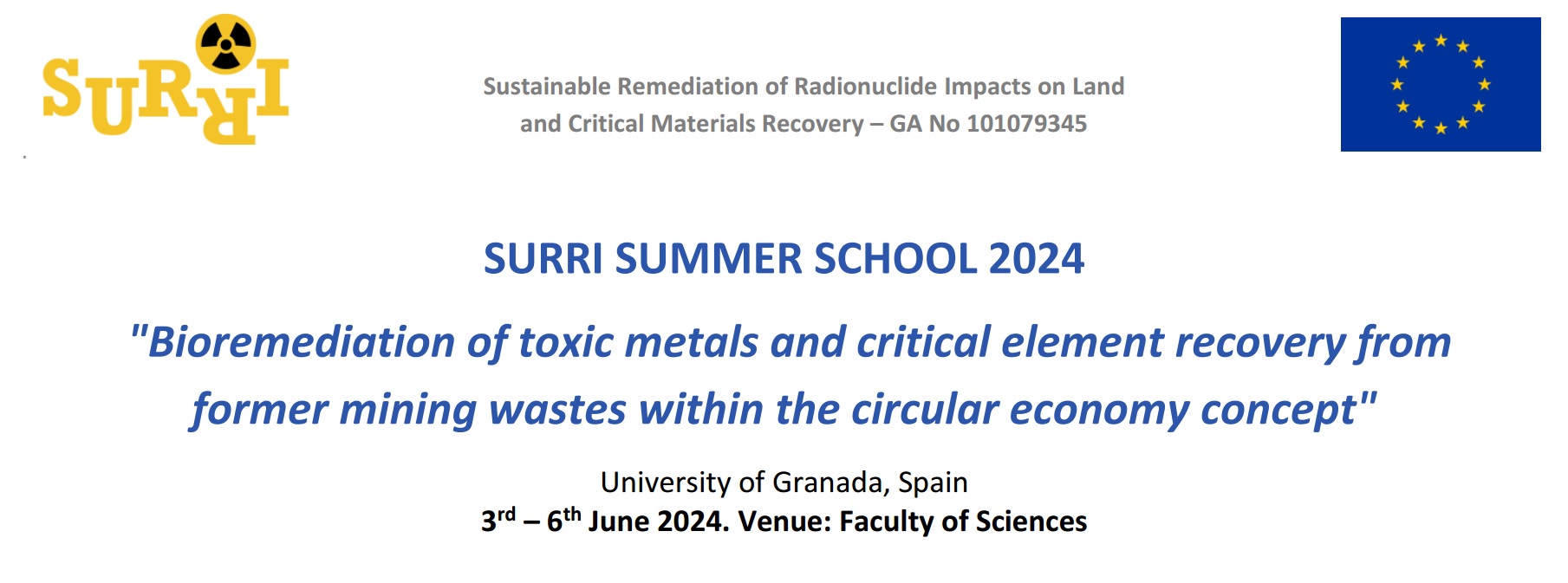 SURRI Summer School (Granada) – Geomicrobiology